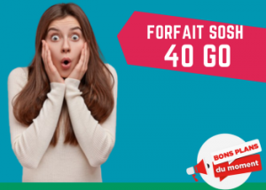 Forfaits Sosh 40, 50 et 80 Go : Prix et détails des offres mobiles