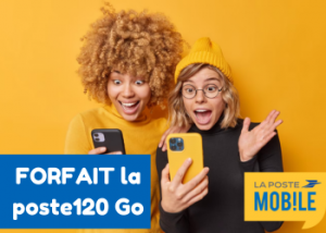 Forfait mobile la poste à vie 100 Go, 130 Go, 250 Go en promo