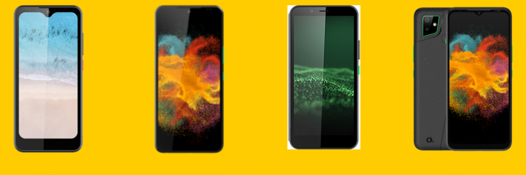 Prix des smartphones Altice S26, S35, S34, E55 et S25 avec forfait